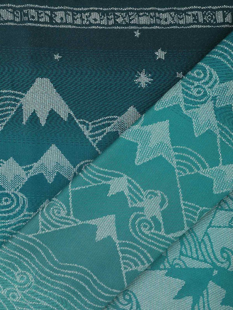 Oscha Shawl Misty Mountains Isen