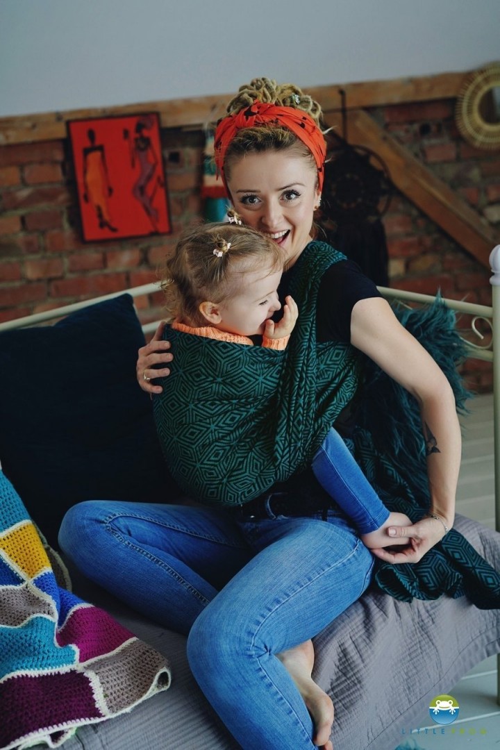 Little Frog Cube Emerald