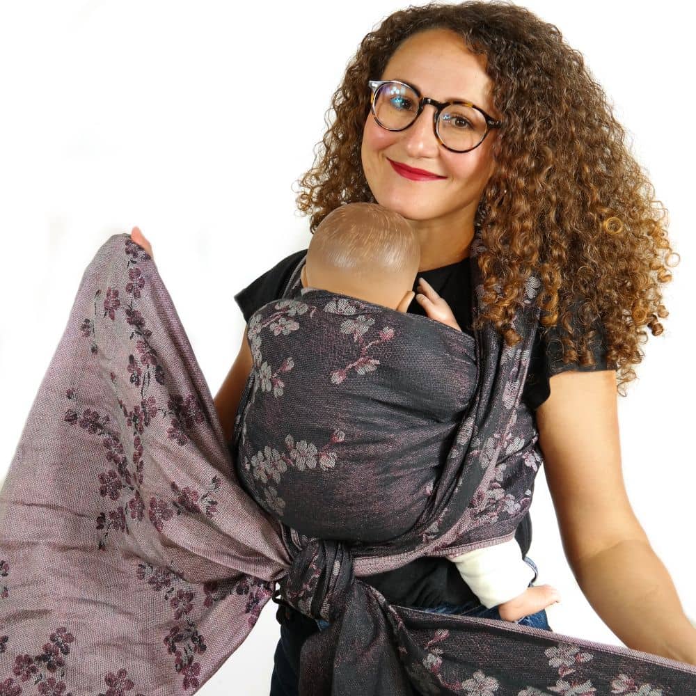 Didymos Cherry Blossom Red Hemp